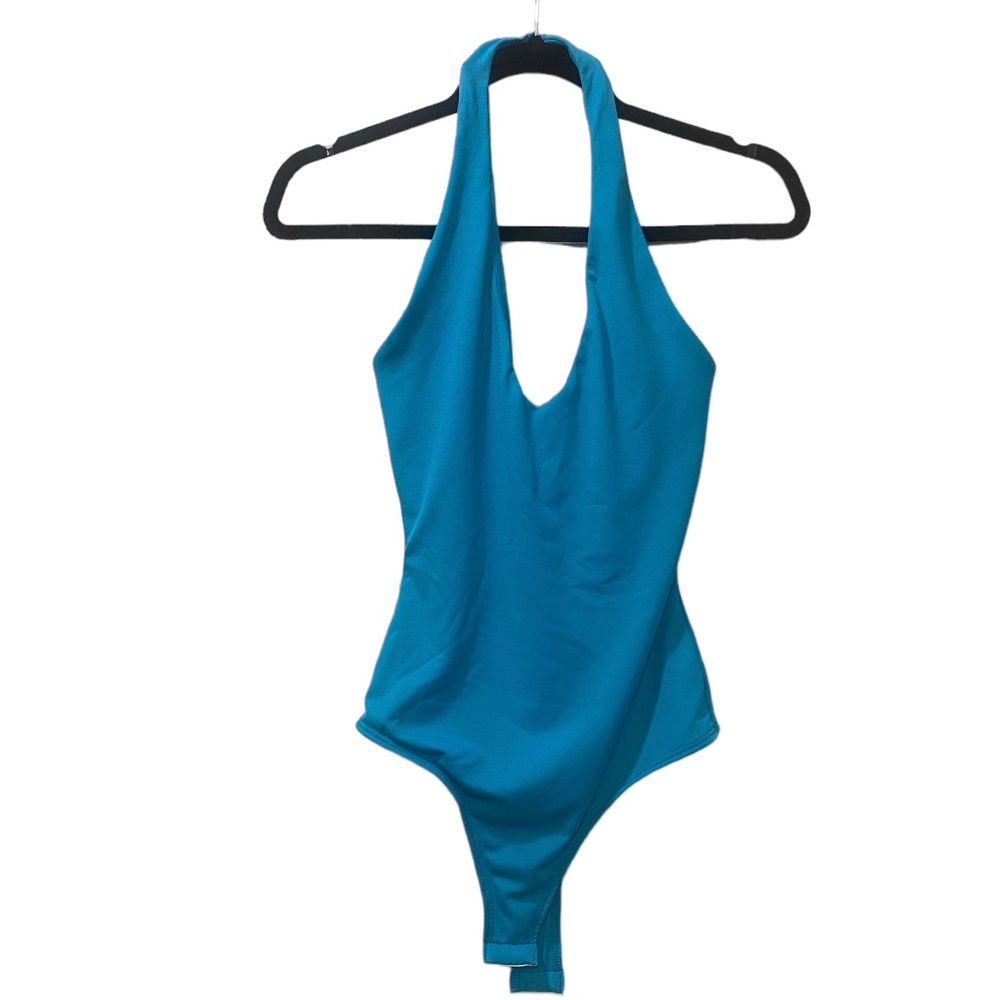 Windsor Turquoise Blue Bodysuit - Medium - Gem